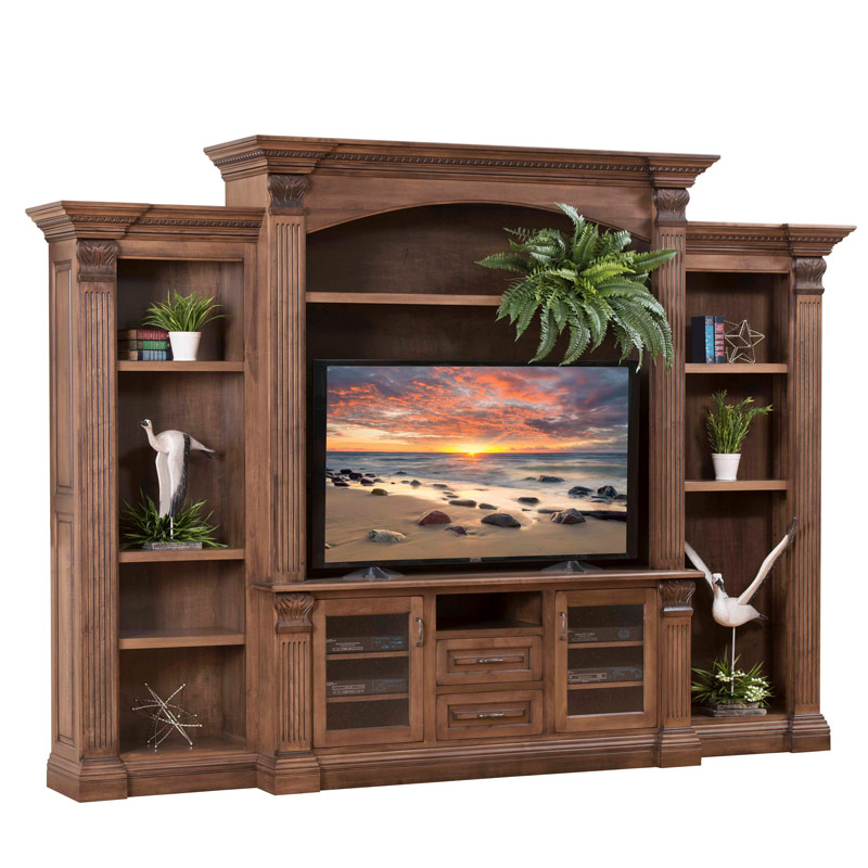 Montereau Entertainment Wall Unit | Amish Furniture by Shipshewana ...